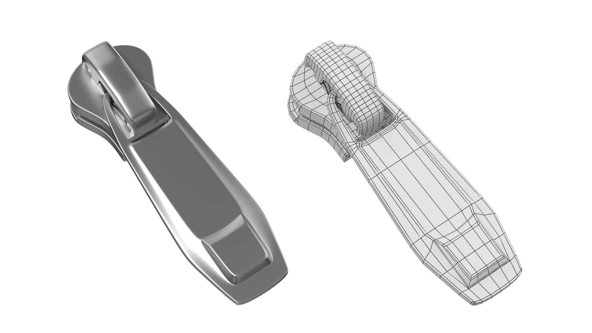 3D Zipper Slider 02 - TurboSquid 2162388