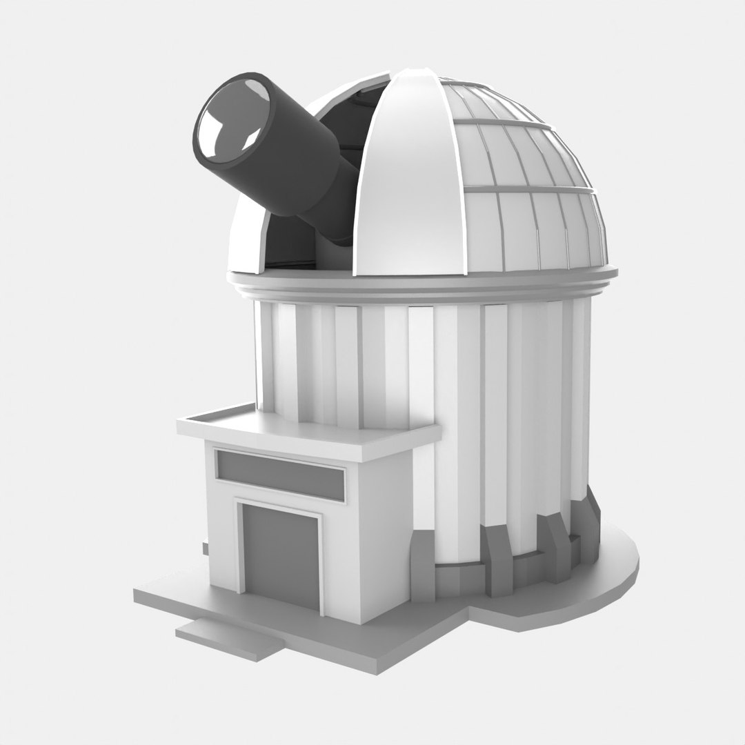 Observatory 3D Illustration 3D - TurboSquid 2244340