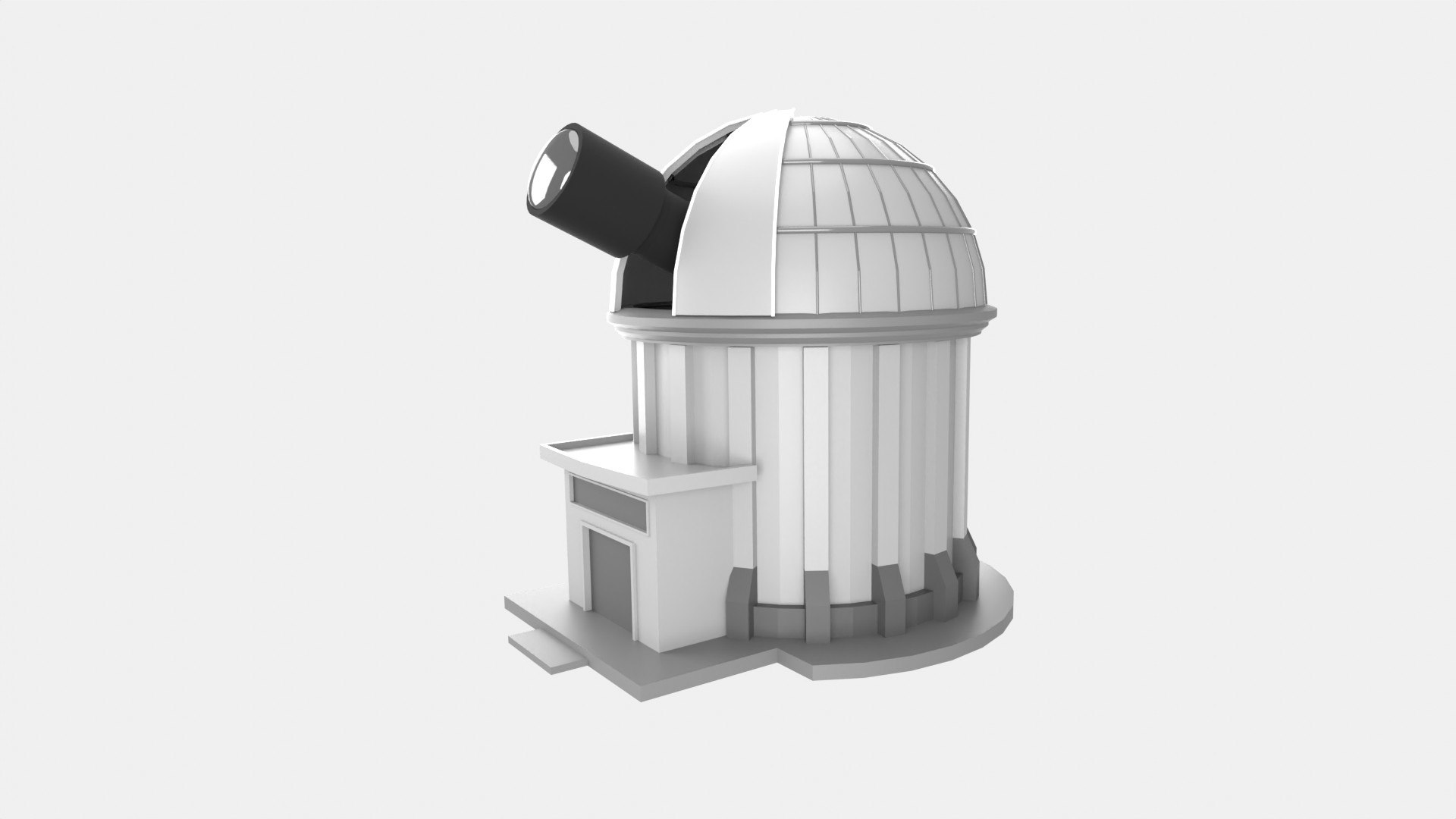 Observatory 3D Illustration 3D - TurboSquid 2244340