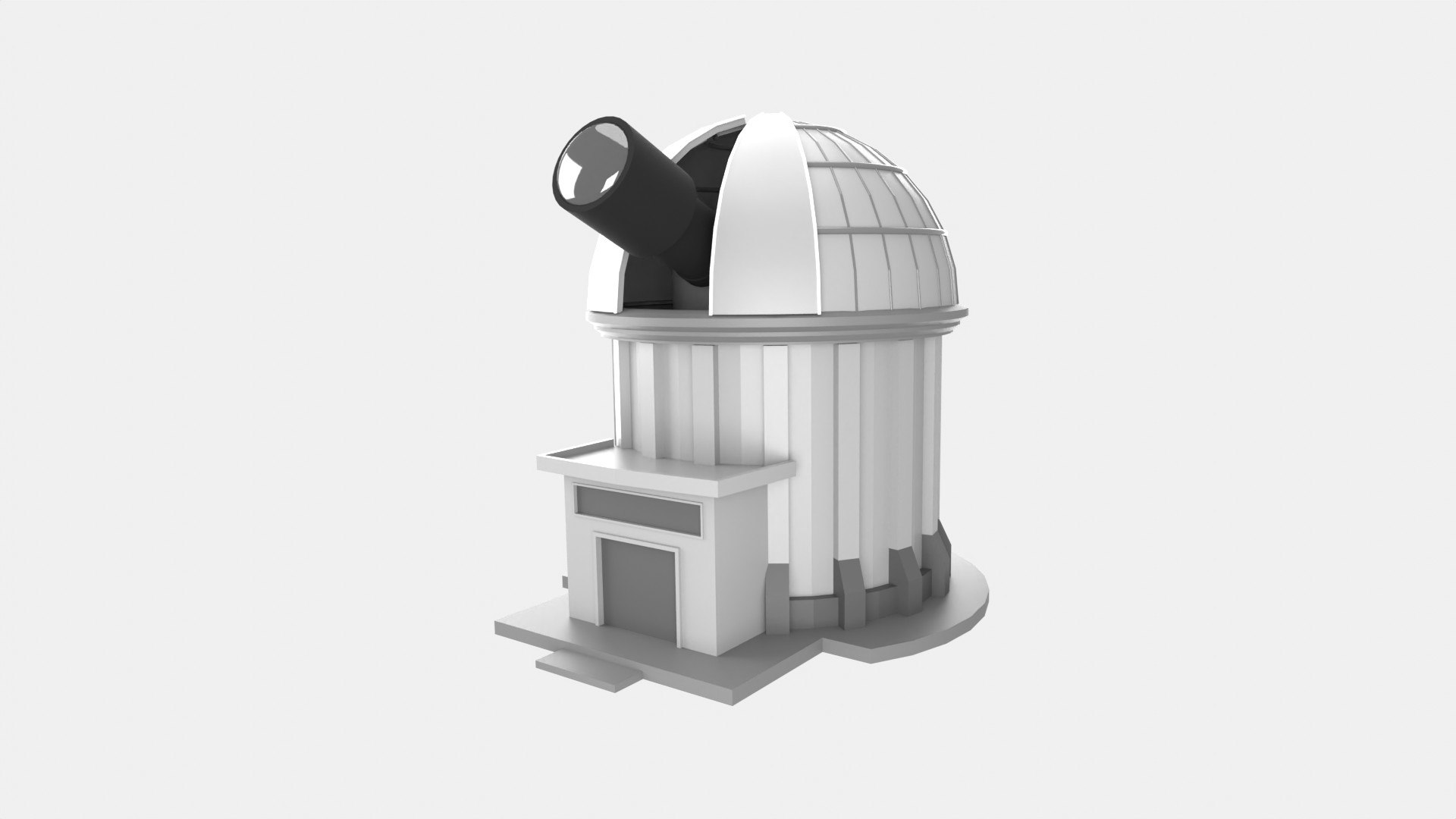 Observatory 3D Illustration 3D - TurboSquid 2244340