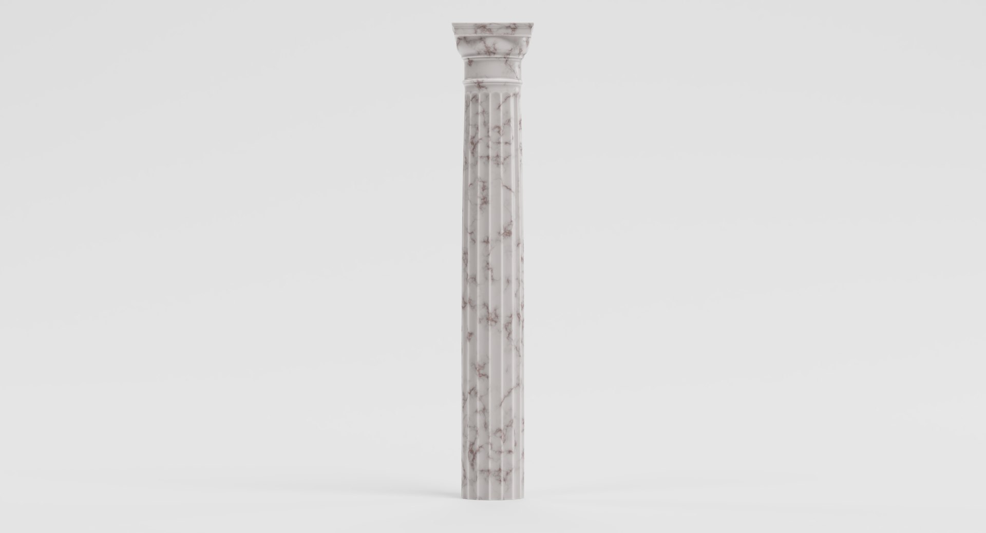 Doric Column 3D Model - TurboSquid 1379976
