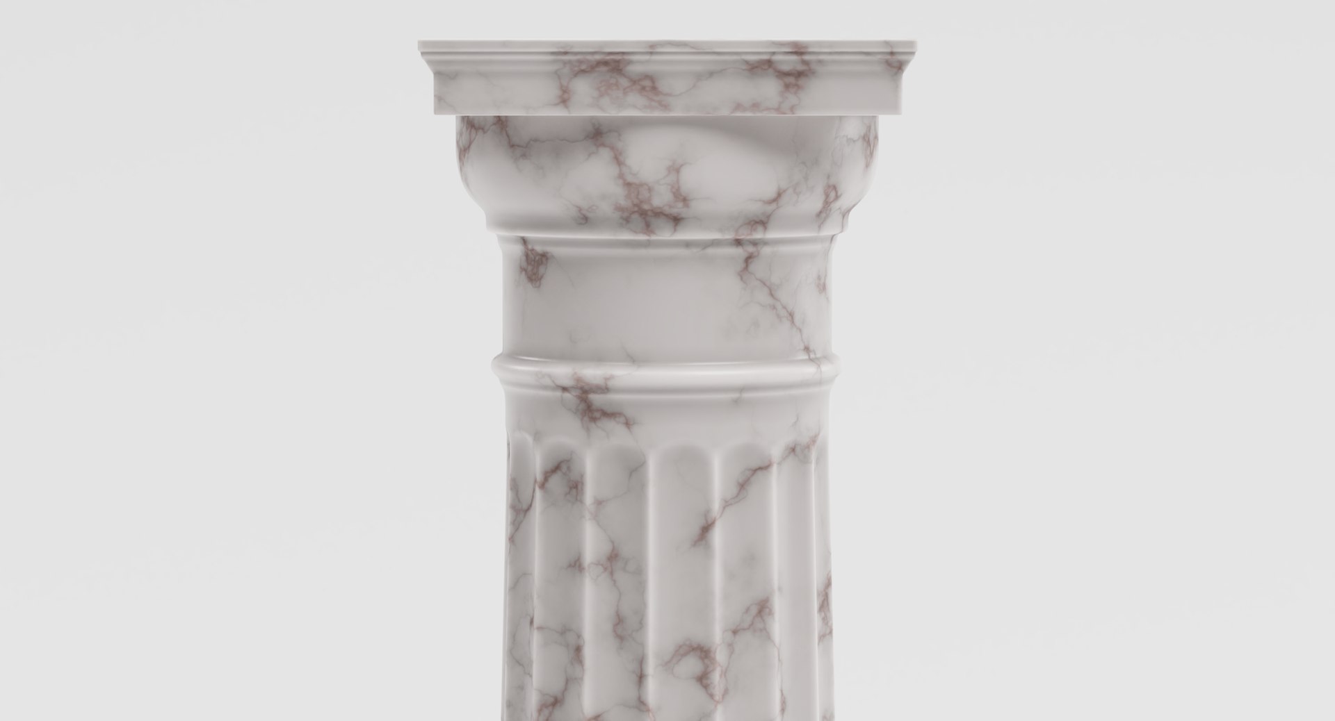 Doric Column 3D Model - TurboSquid 1379976