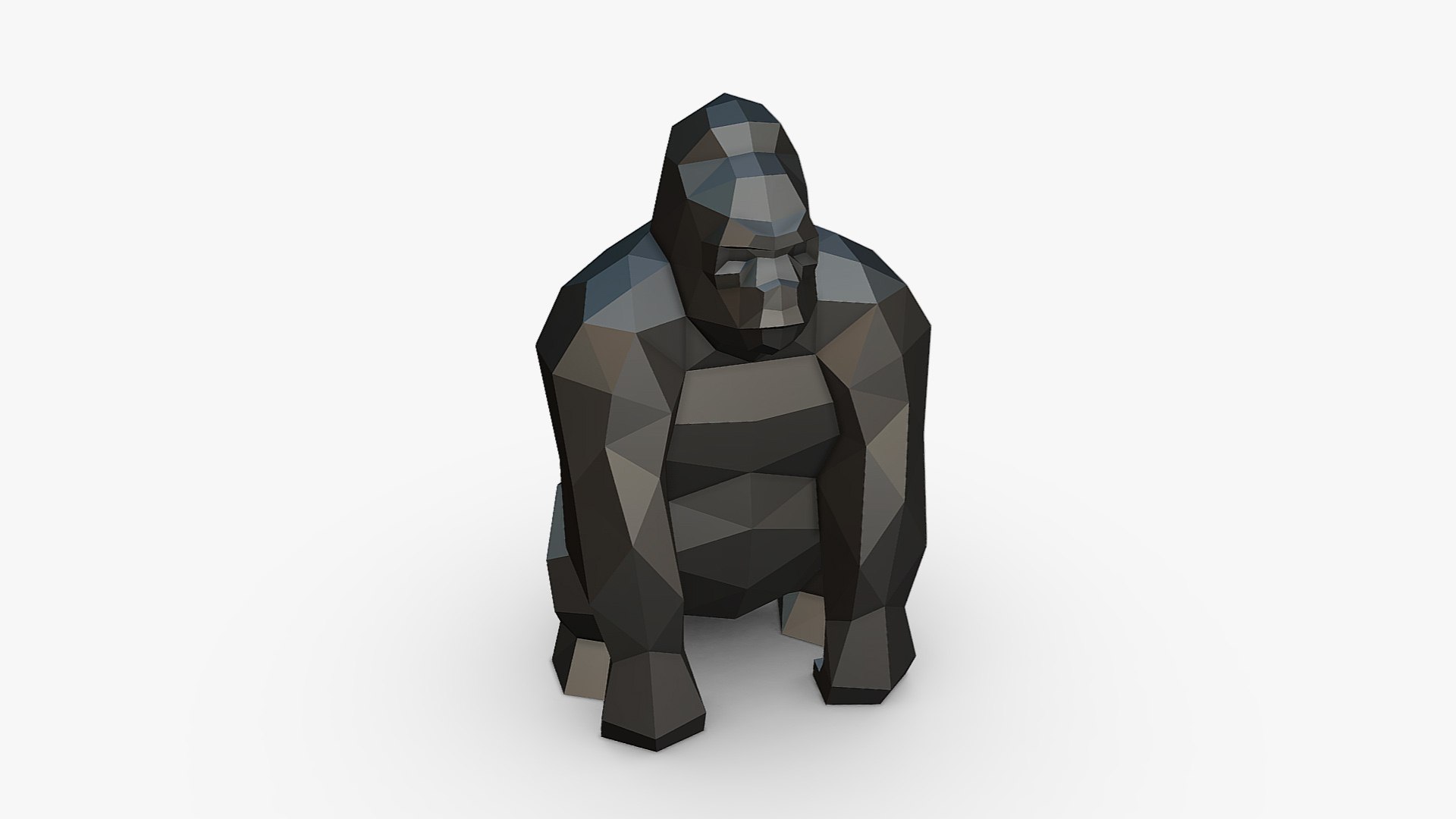 Gorilla Model - TurboSquid 1850421