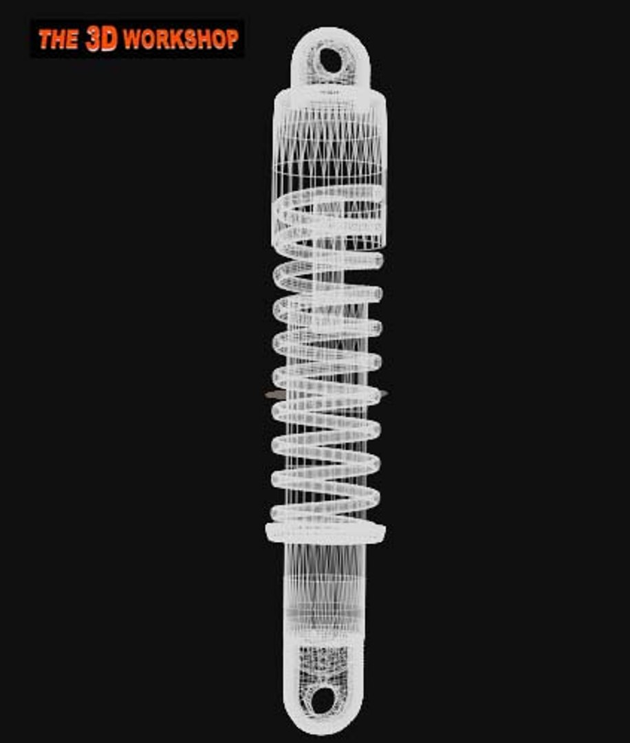Shock Absorber 3d Max
