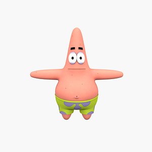 만화 불가사리 3D 모델 다운로드 용 | TurboSquid