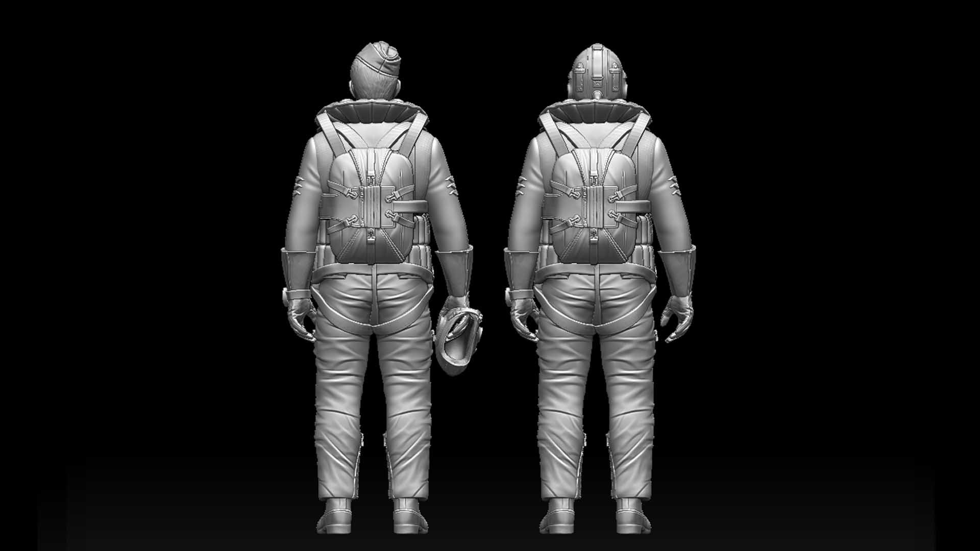 3D german pilot - TurboSquid 2121049