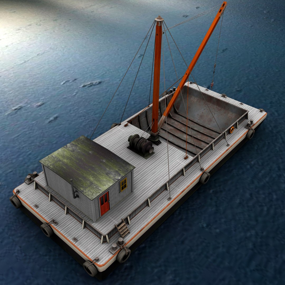 Max Crane Barge