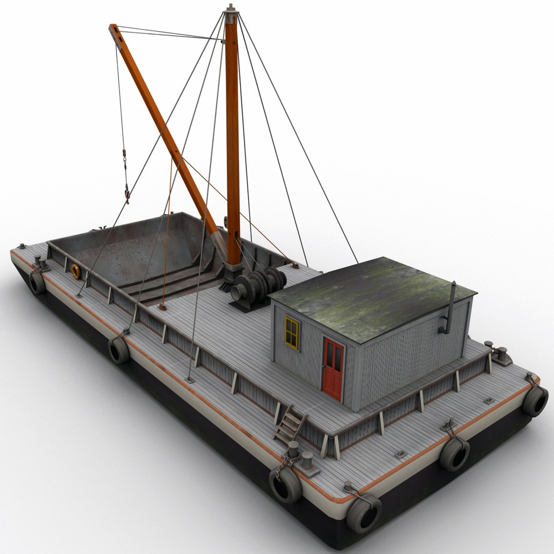Max Crane Barge