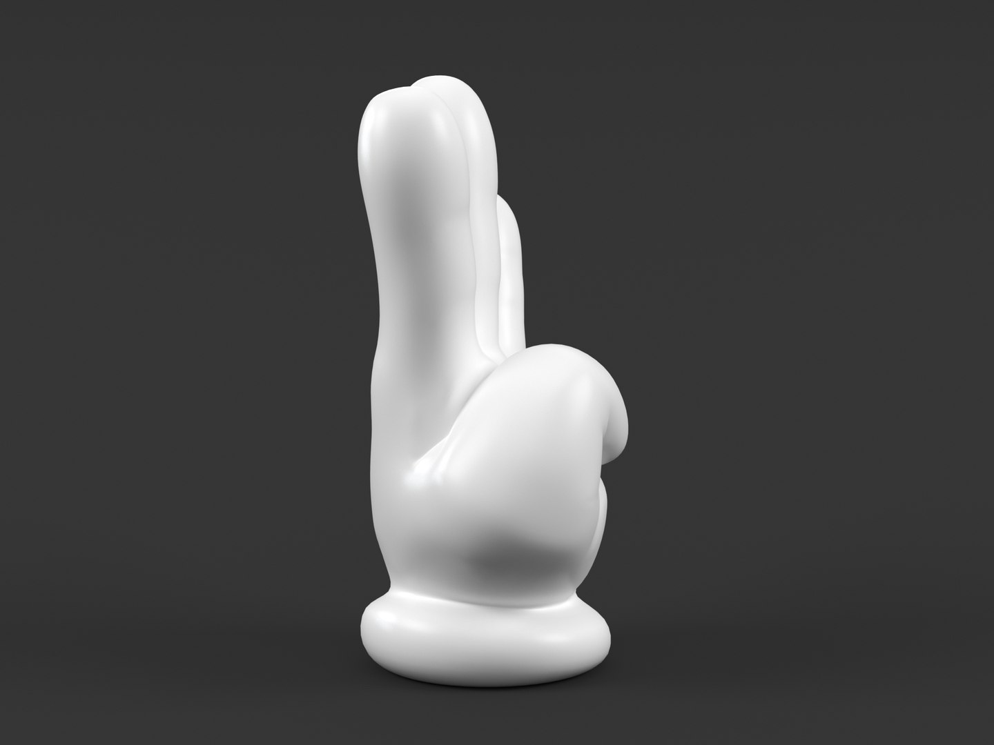 Mickey Hand - Three 3D Model - TurboSquid 2457485