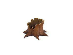 3D Low Poly Stump 003 - TurboSquid 1851049