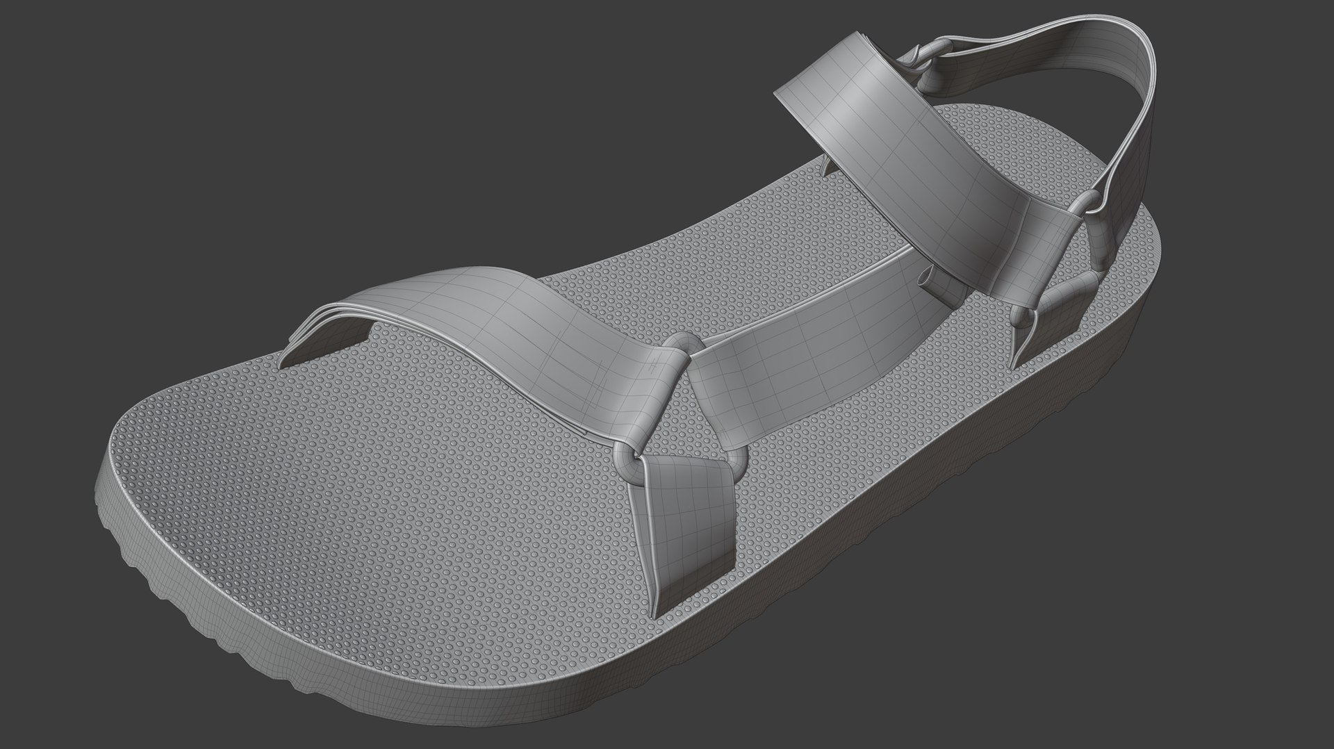 3D Teva Original Universal Urban Sandal model - TurboSquid 1760534