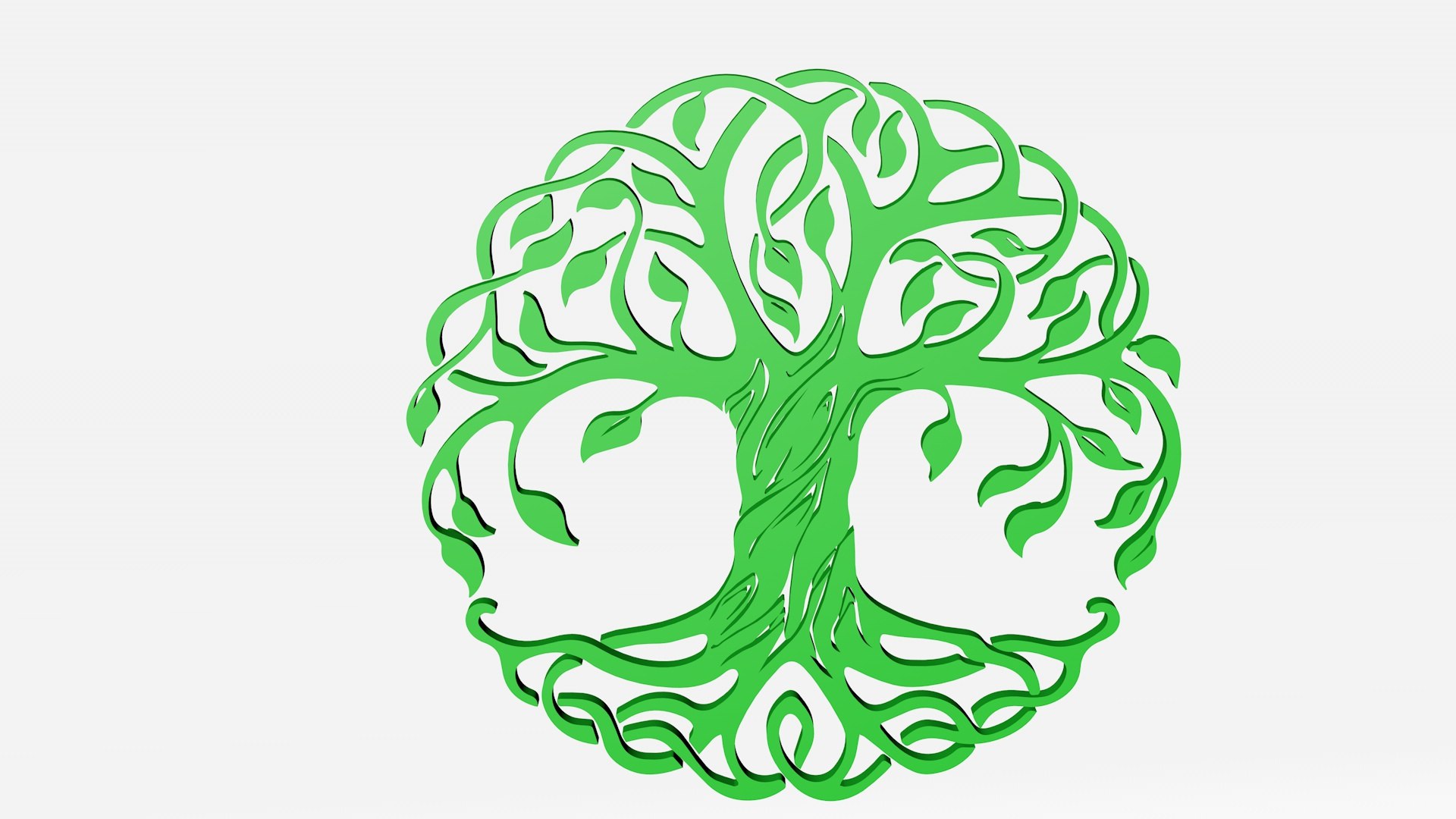 Tree Of Life Symbol 3D Model - TurboSquid 1783771