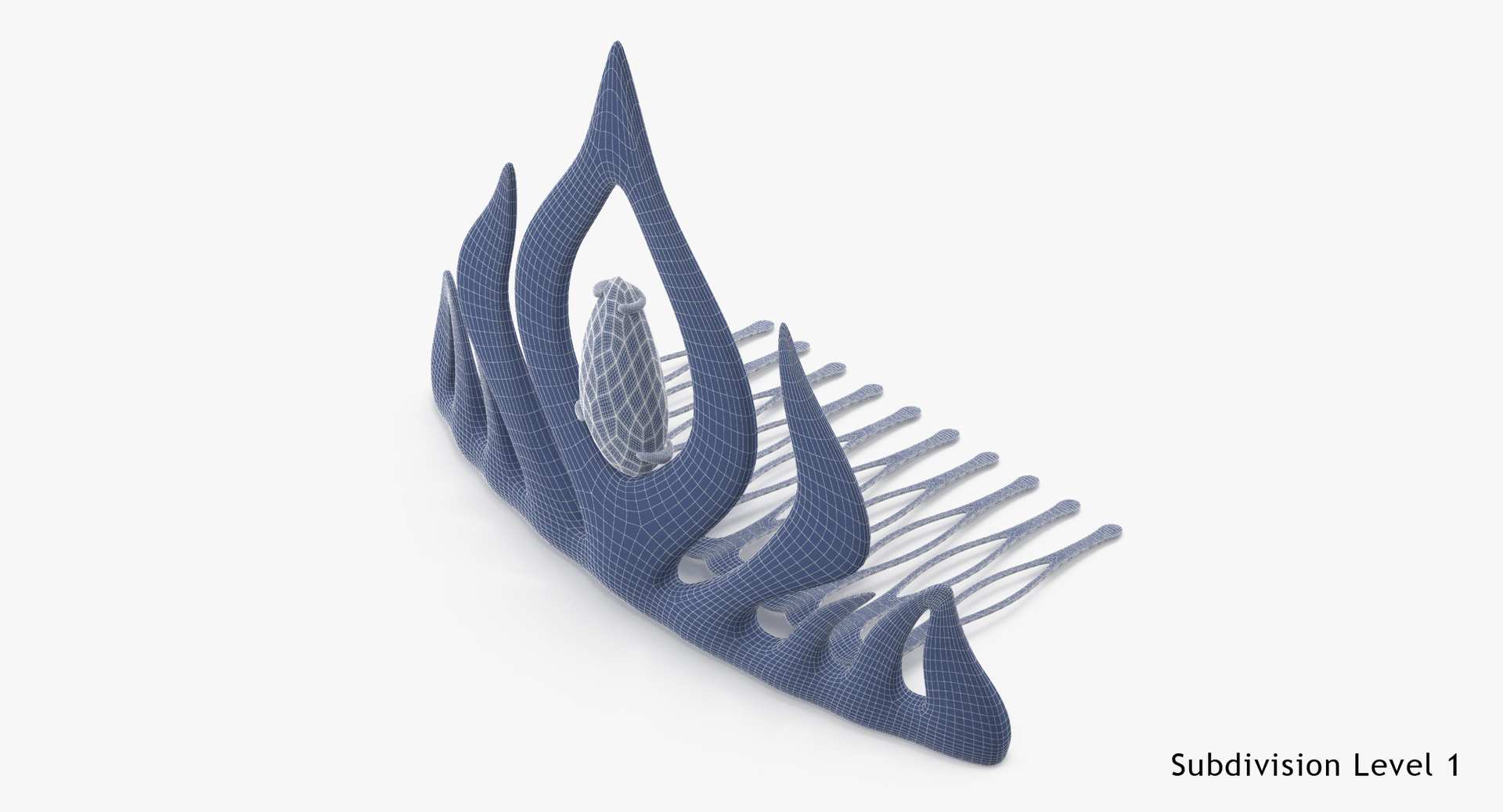 3d elsa s tiara
