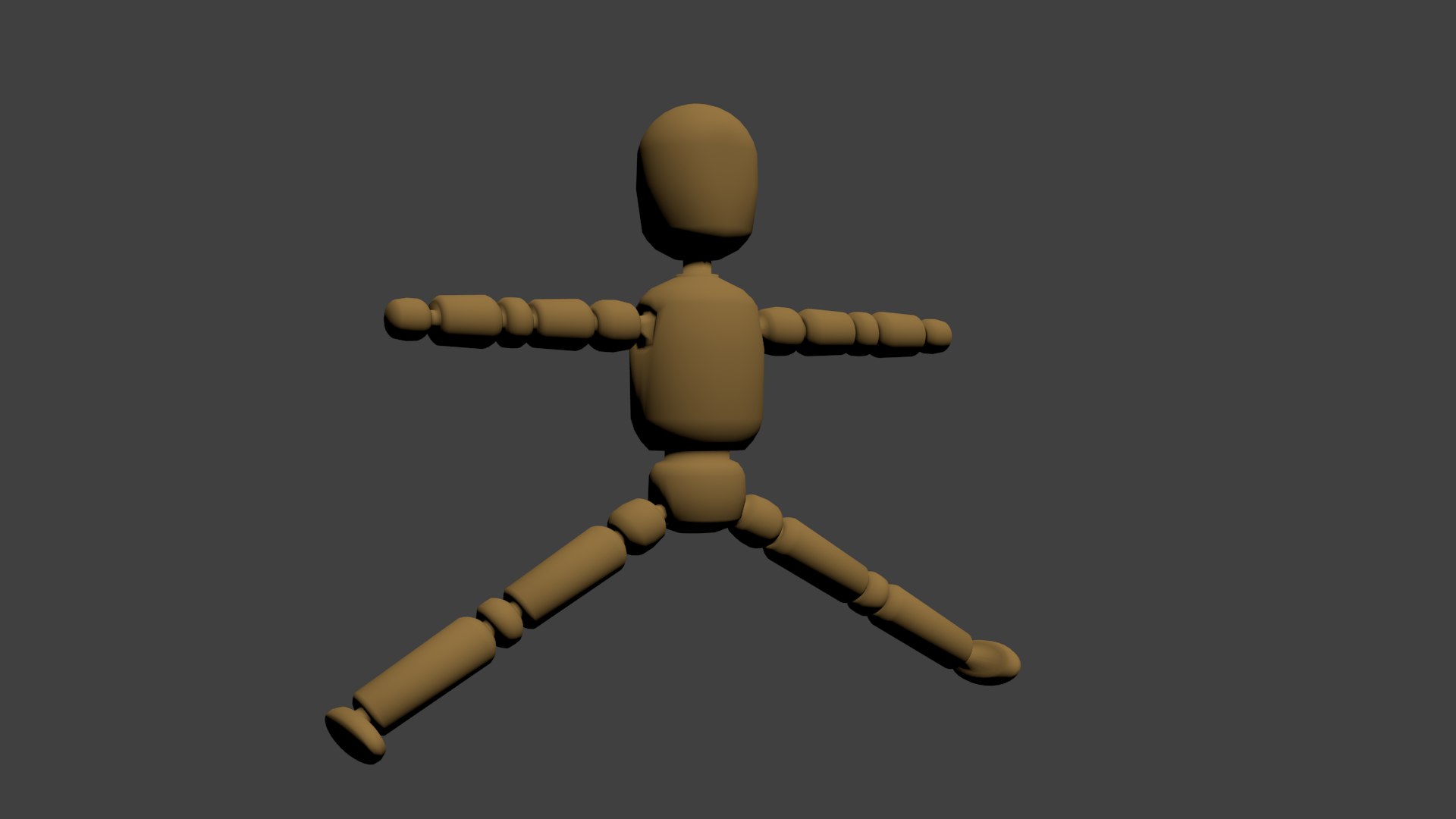 Wood Figure Obj