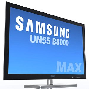Samsung UN55 B8000 3D Models for Download | TurboSquid