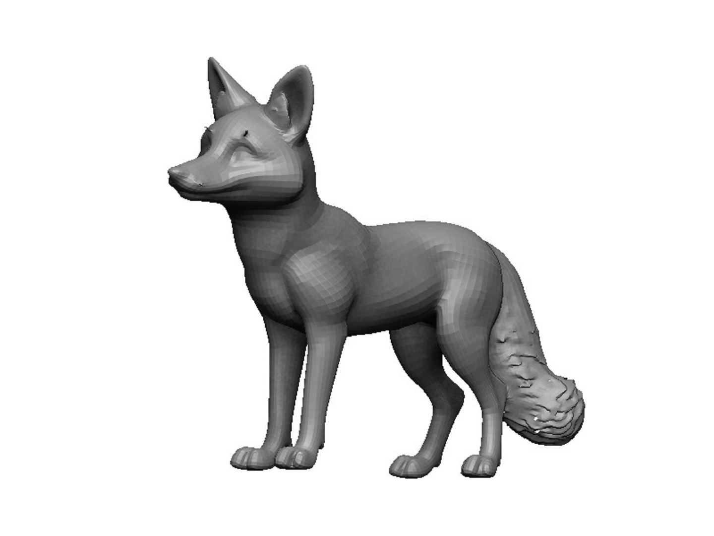 Fox 3D Model - TurboSquid 2435049