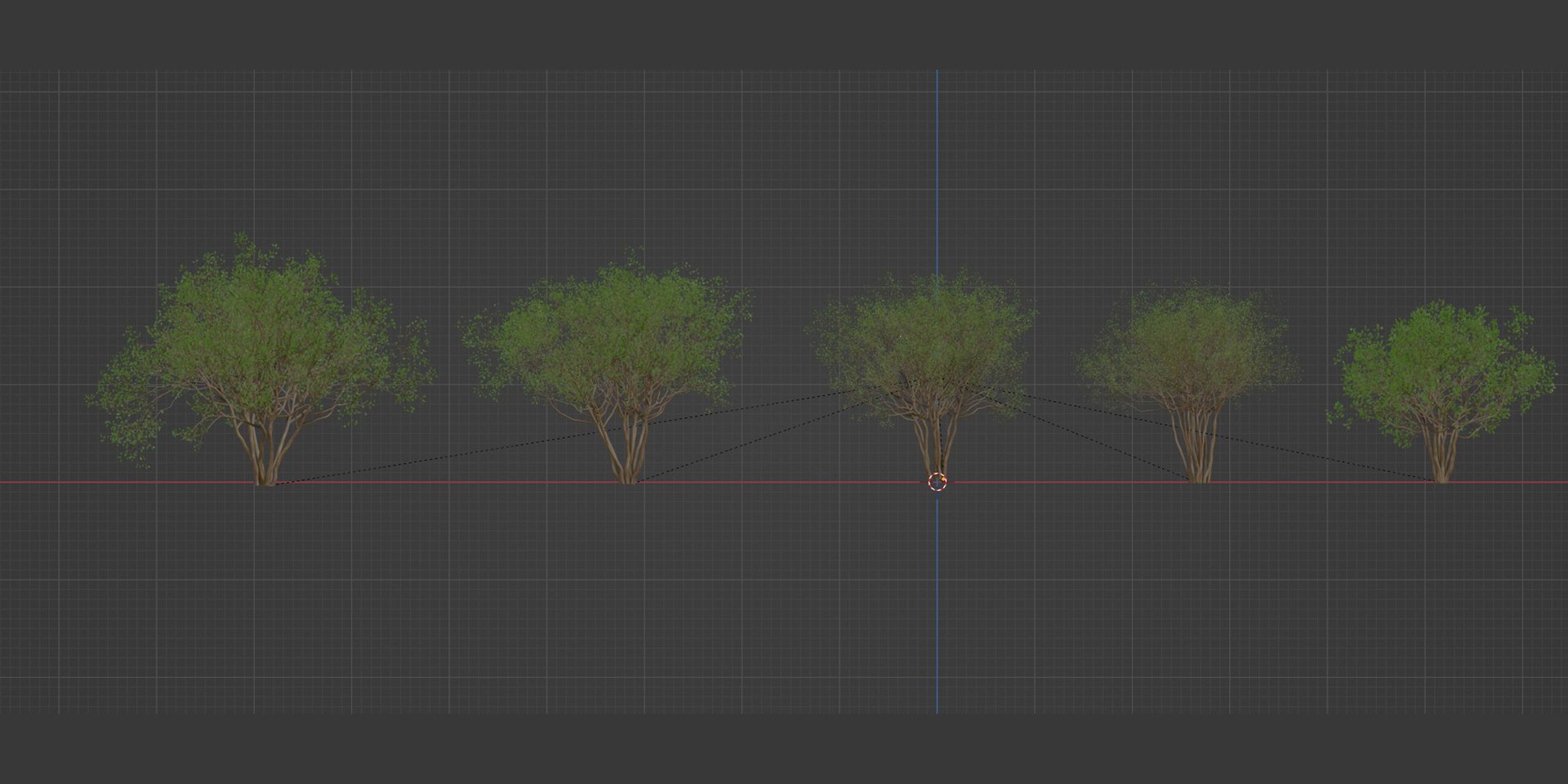 3D collection of bushes vol 164-Blender model - TurboSquid 2154574
