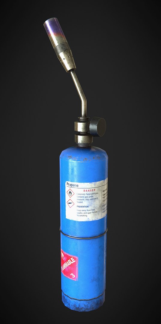 Propane Torch 3d Model