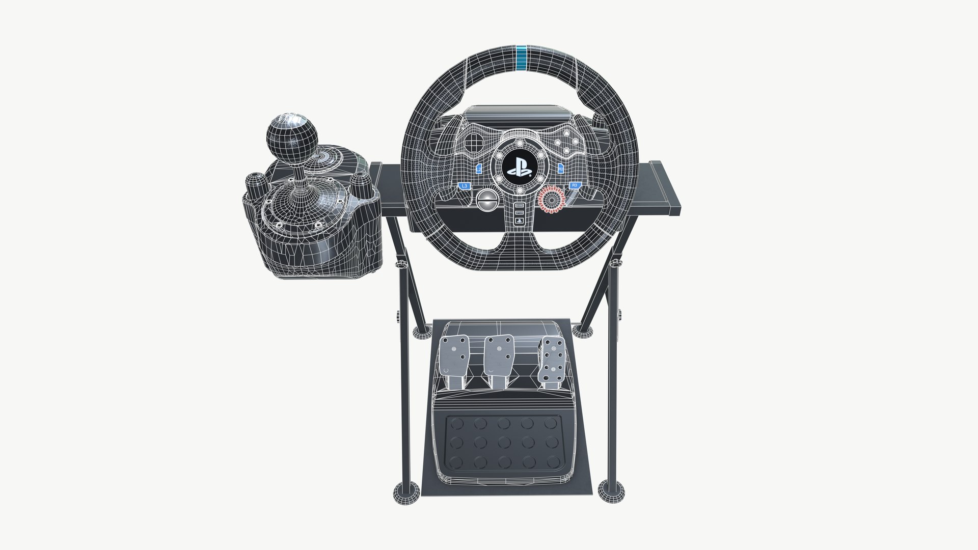 Driving Simulation Set 3D Model - TurboSquid 2270779