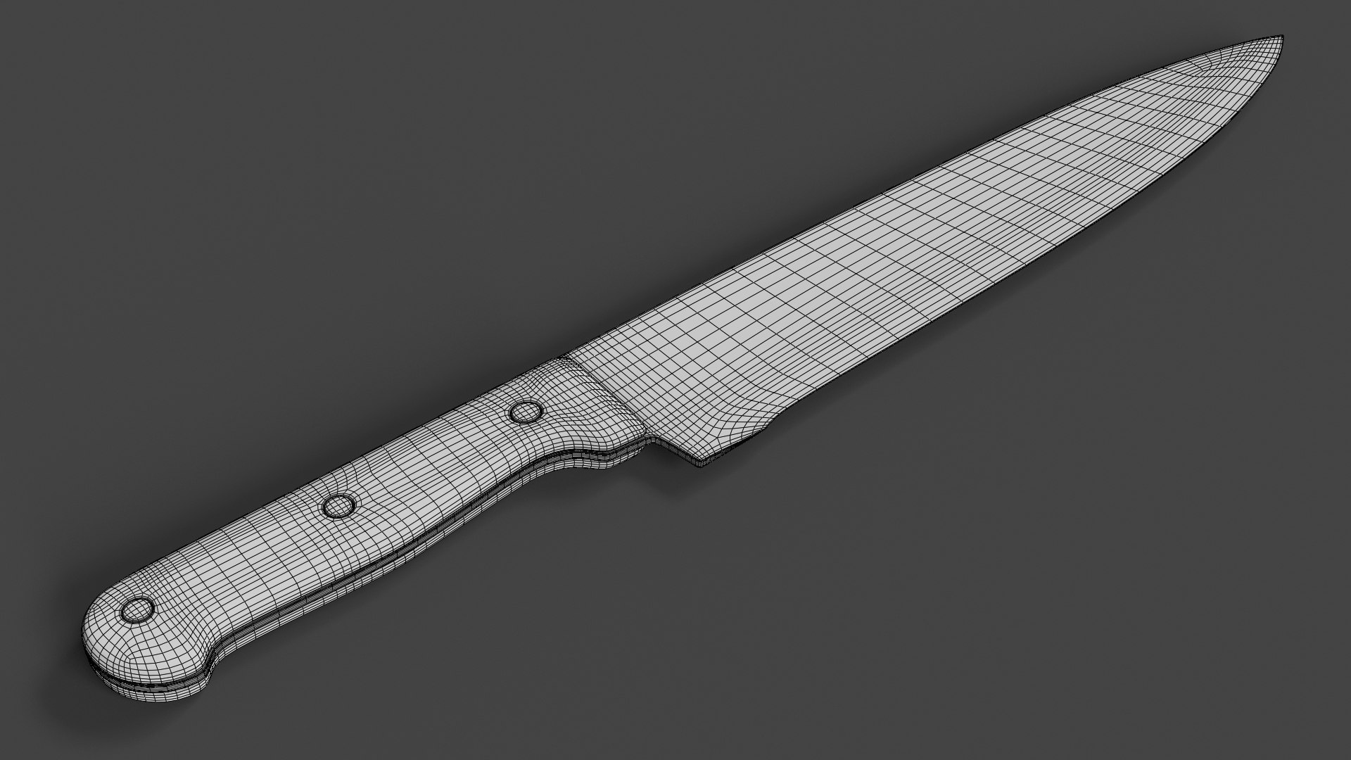 Chef Knife 3D Model - TurboSquid 1680493