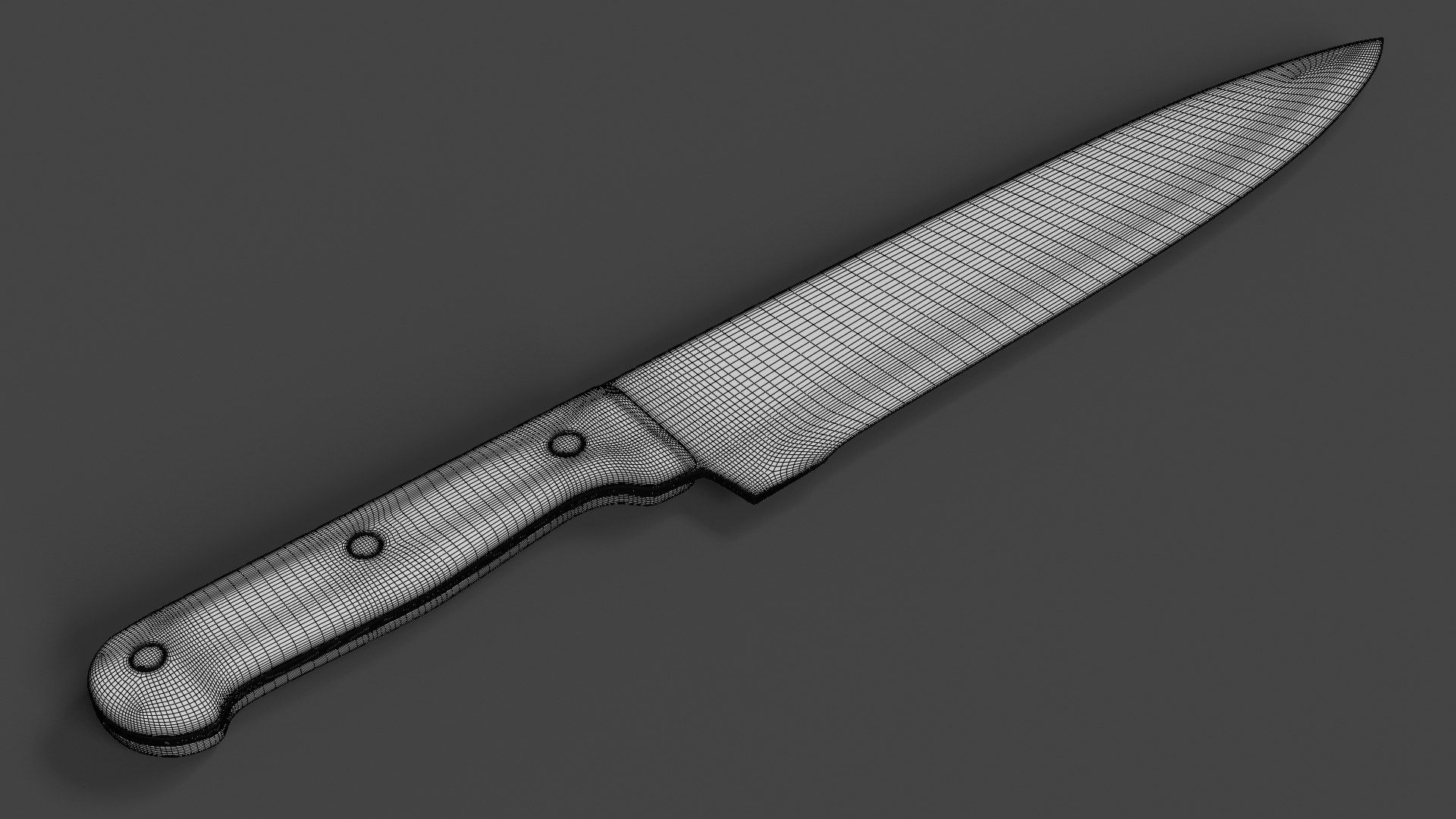 Chef Knife 3D Model - TurboSquid 1680493