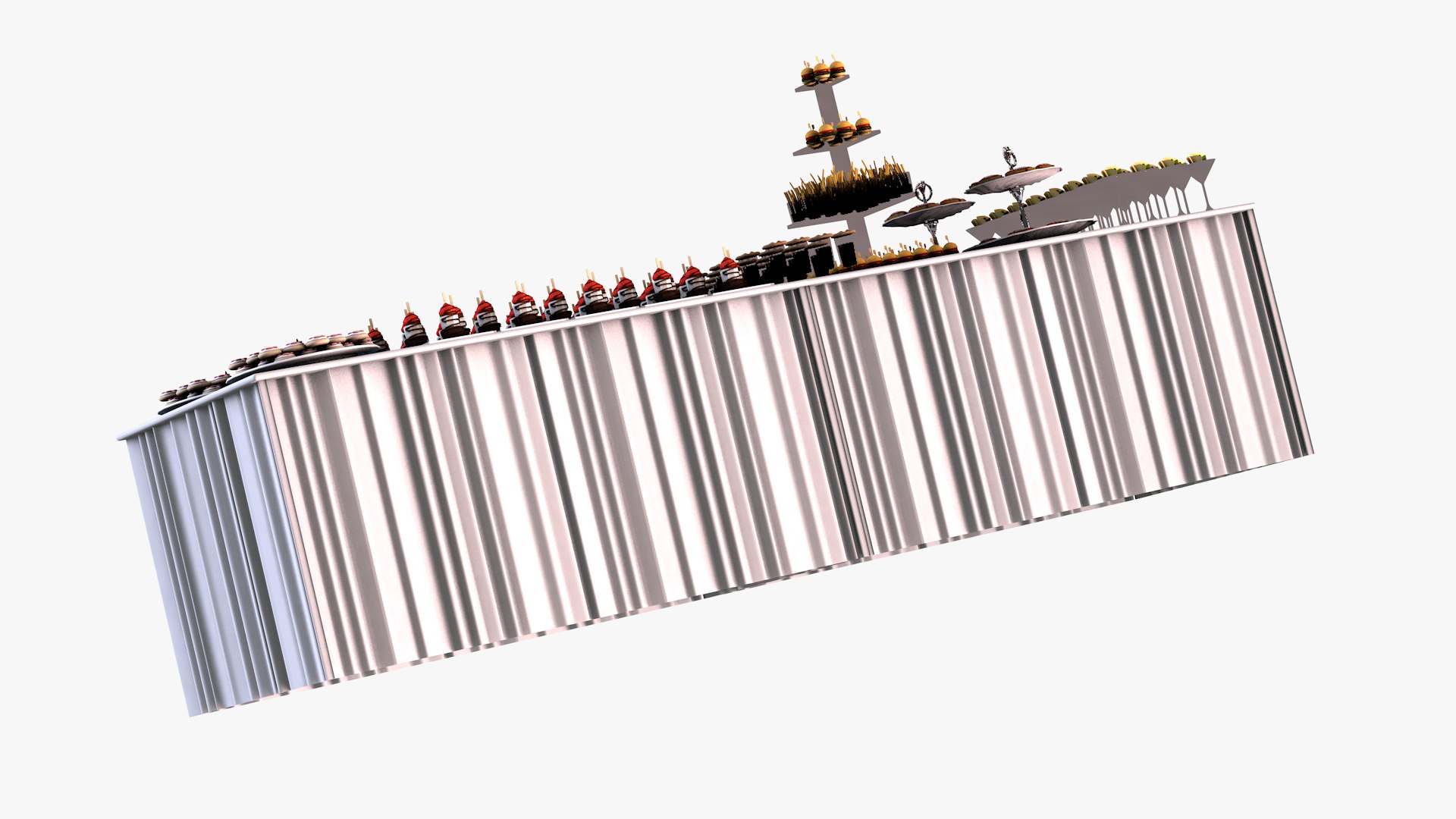 3D Buffet - TurboSquid 2061543