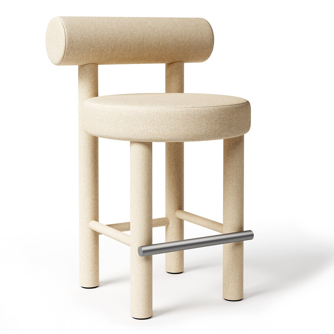 Free 3D Noom Counter Chair Gropius CS1 Model - TurboSquid 2271152