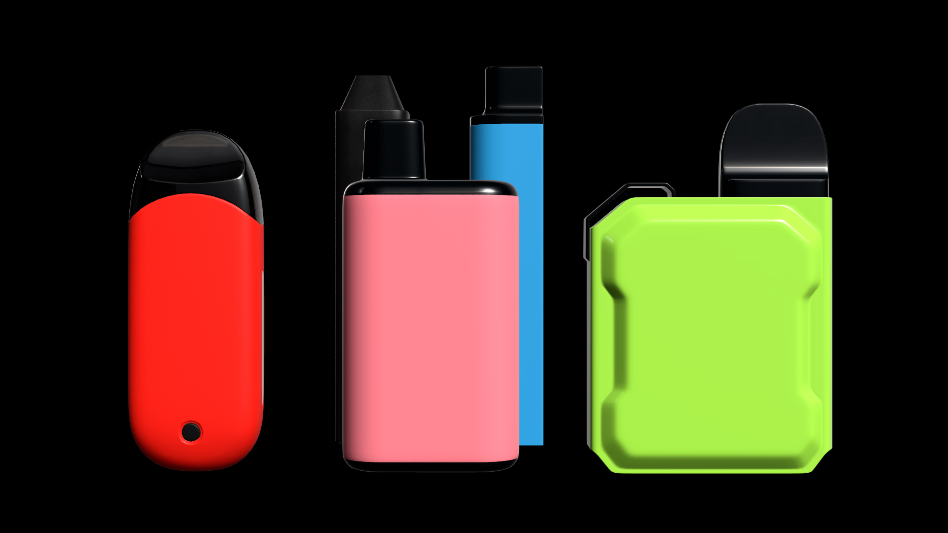 Vapes Pack 3D Model - TurboSquid 2410614