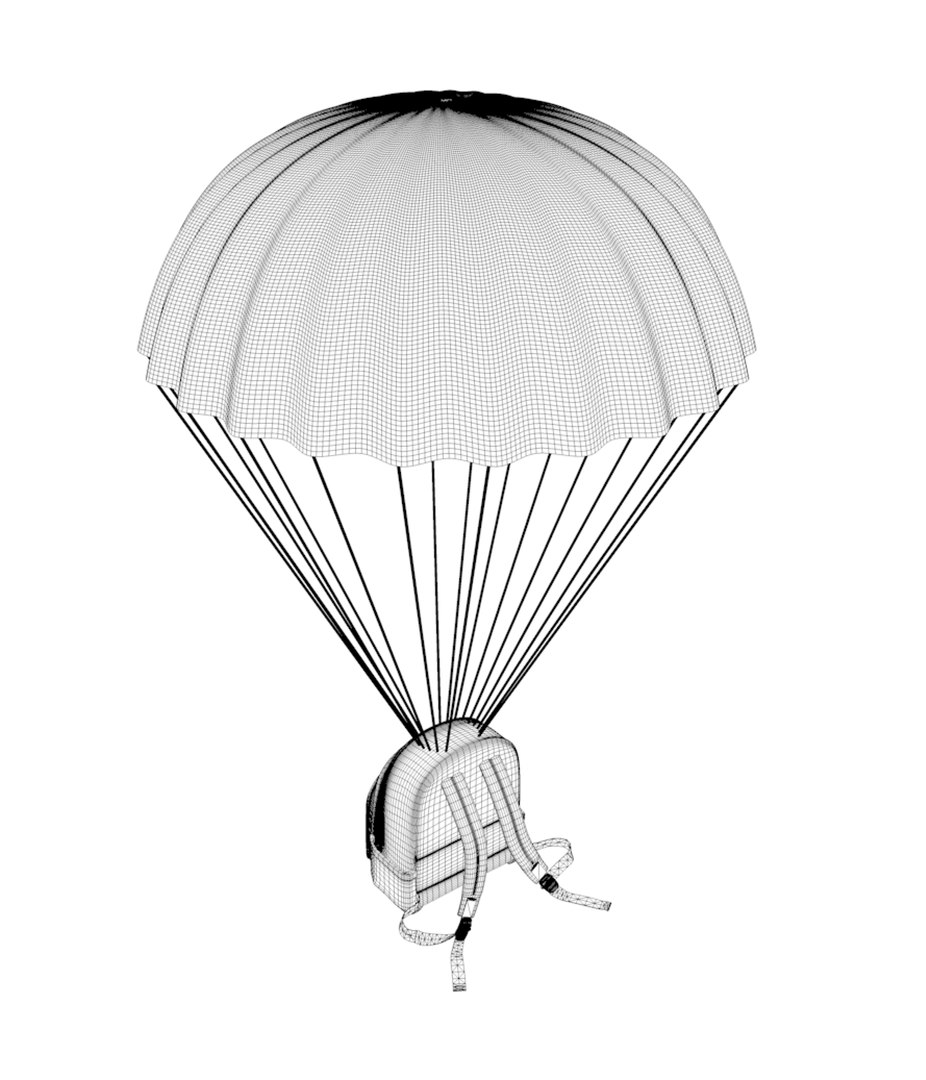 Parachute Parasailing Paraglide 3D - TurboSquid 1441897