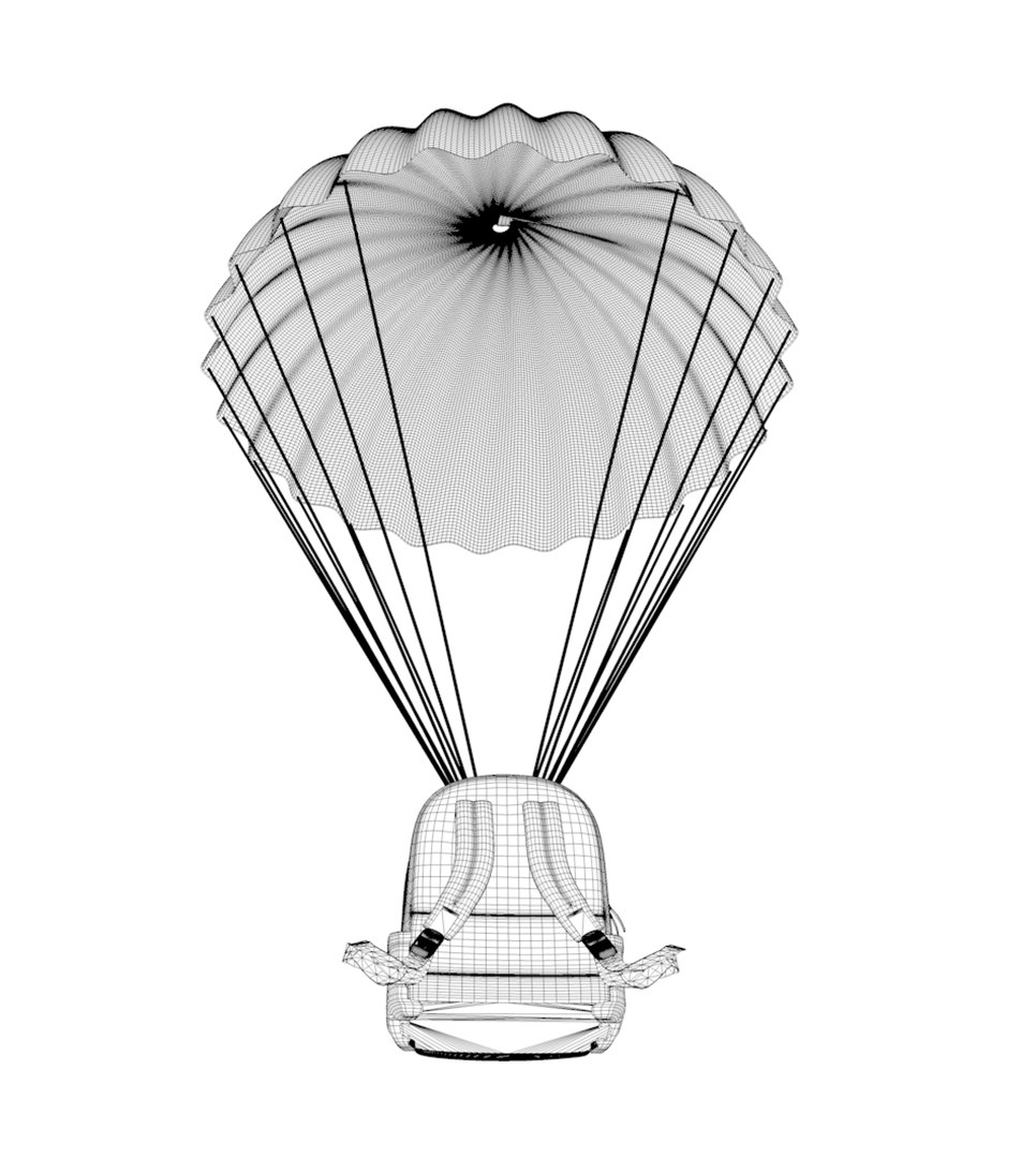 Parachute Parasailing Paraglide 3D - TurboSquid 1441897