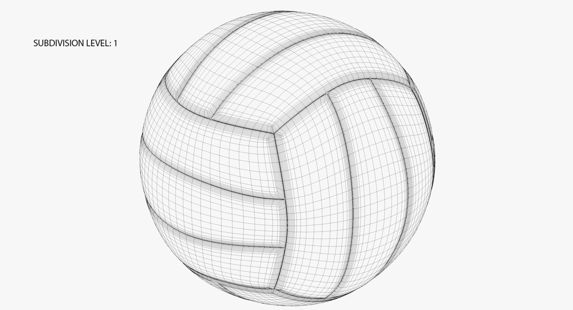 Volleyball Ball 3D Model - TurboSquid 1234514