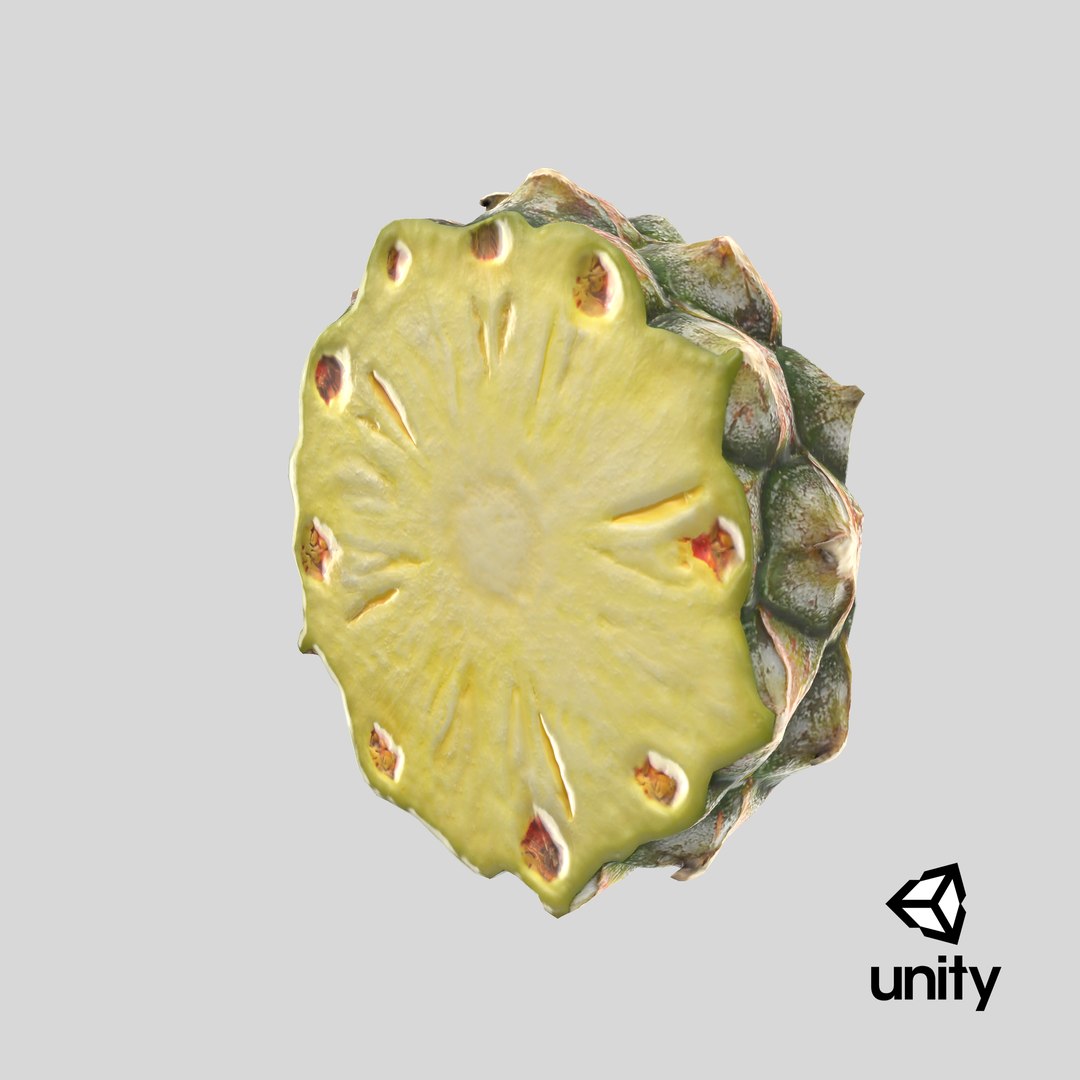 3D Pineapple Slice - TurboSquid 2097898