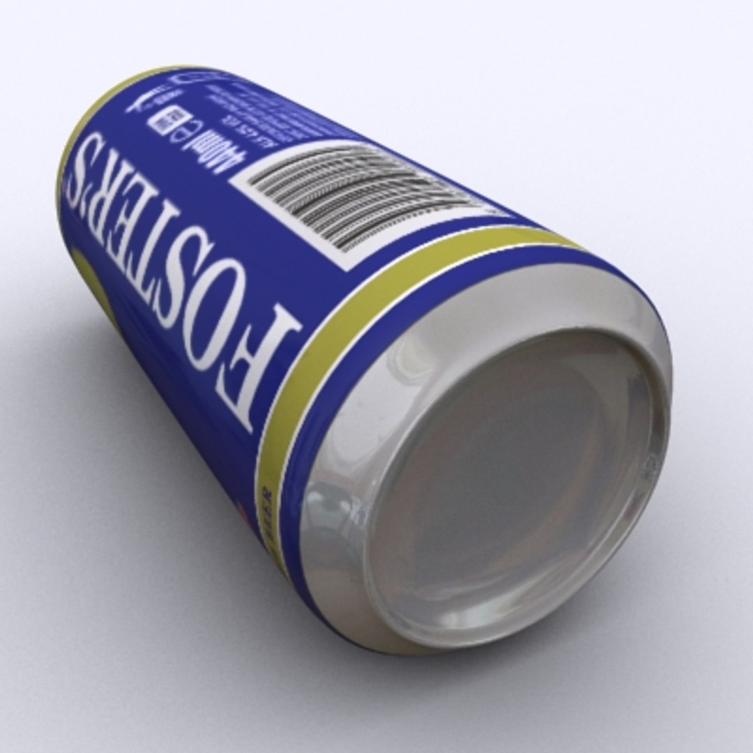 Fosters Beer - 3d Model