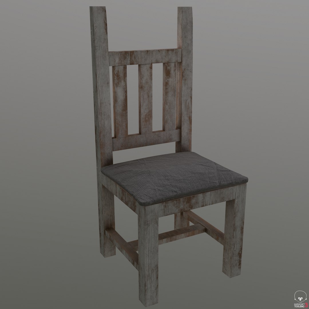 Old Chair 3D Model - TurboSquid 1652139