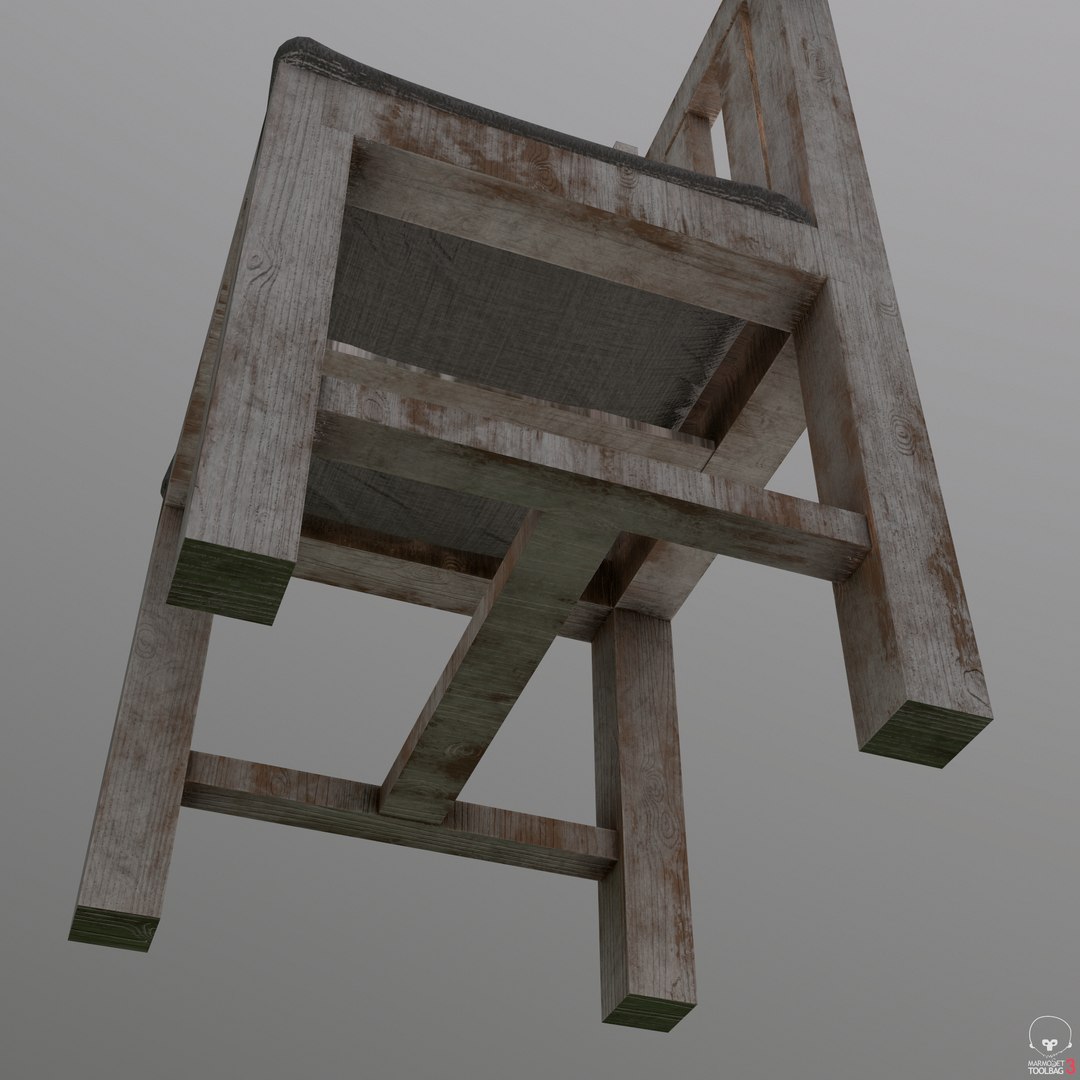 Old Chair 3D Model - TurboSquid 1652139