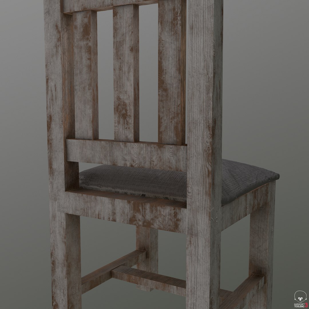 Old Chair 3D Model - TurboSquid 1652139