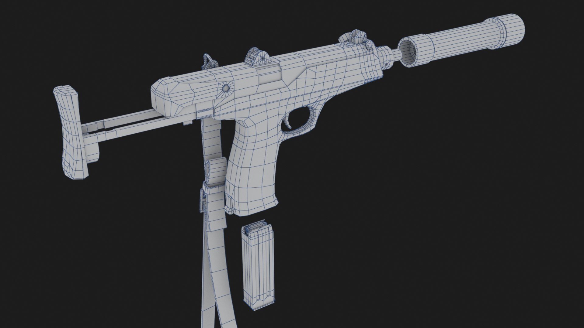 Gun 3D Model - TurboSquid 1166086