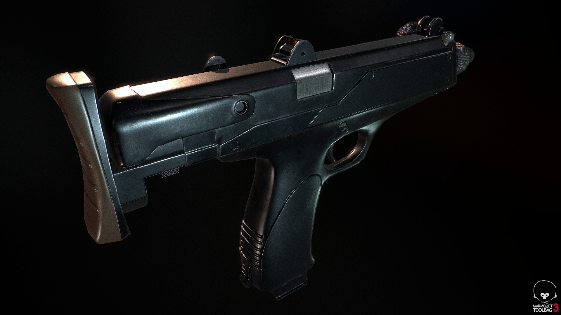 Gun 3D Model - TurboSquid 1166086