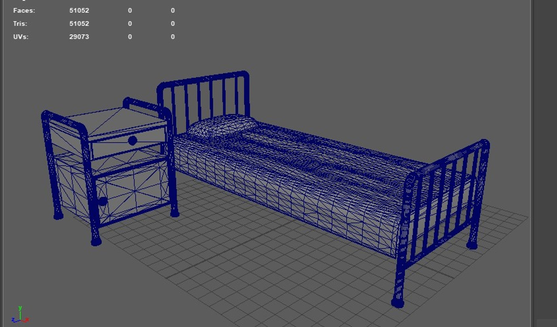 Hospital Bed 3D Model 3D - TurboSquid 2375580