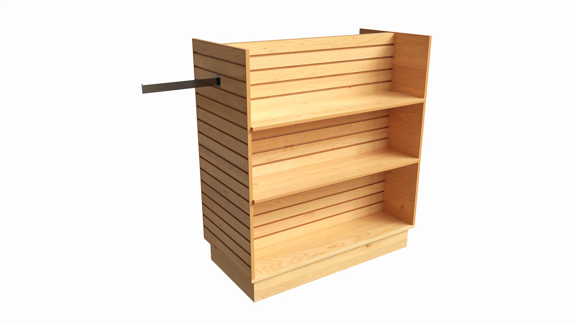 3D Model Store Shelf Rack Merchandiser - TurboSquid 2187995