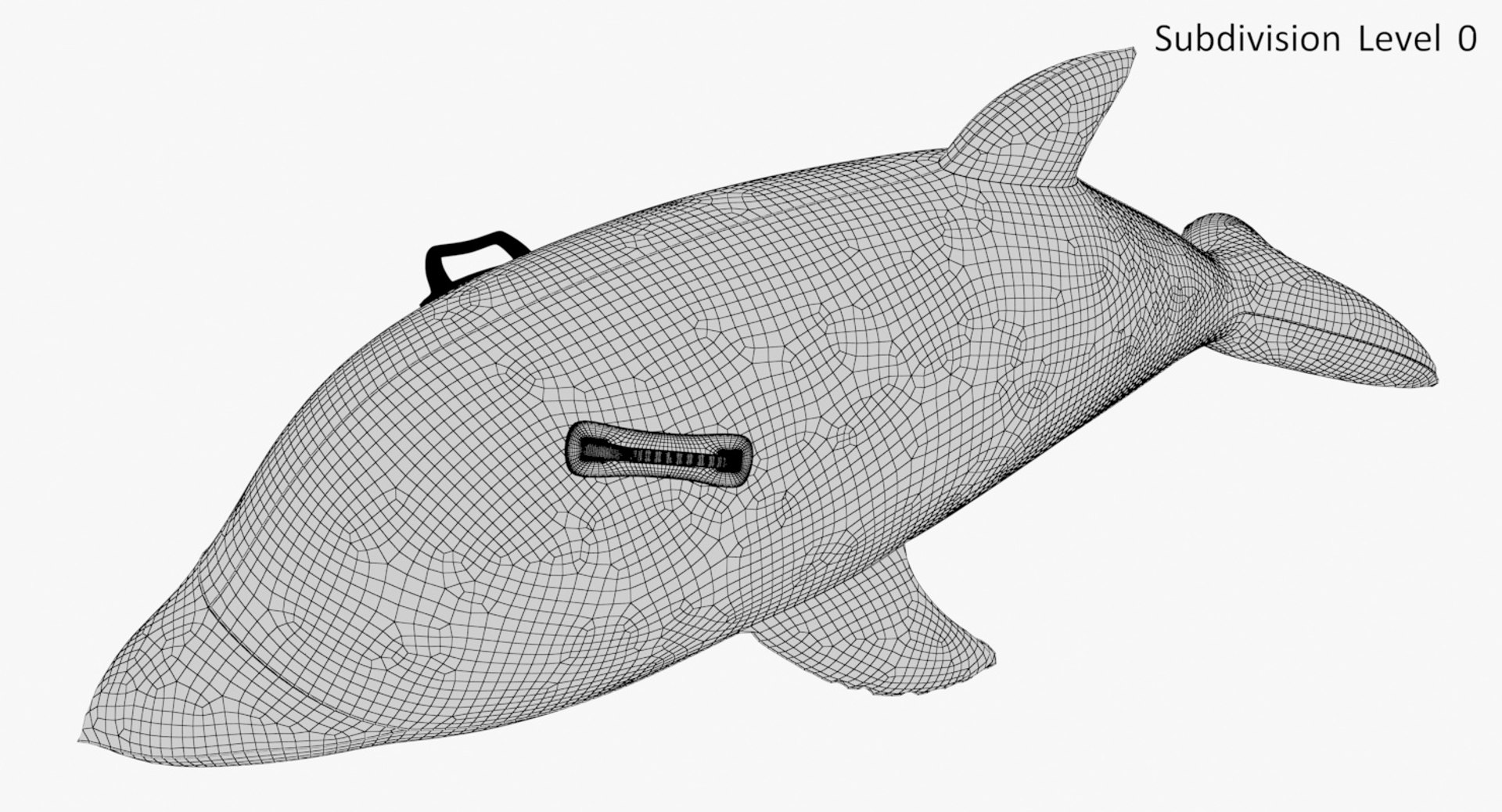 Realistic Float Ring Dolphin 3D Model - TurboSquid 1349553