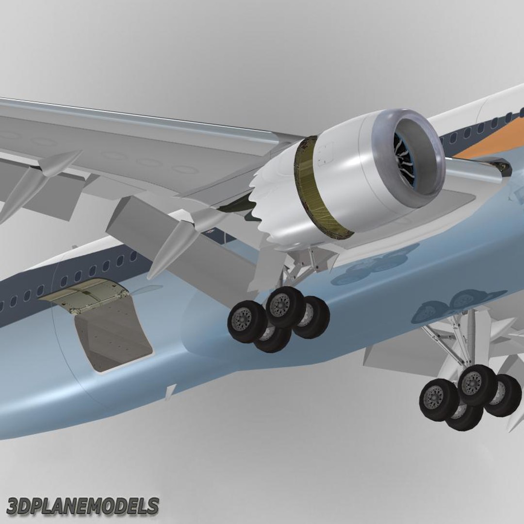 3d b787-3 jet airways model