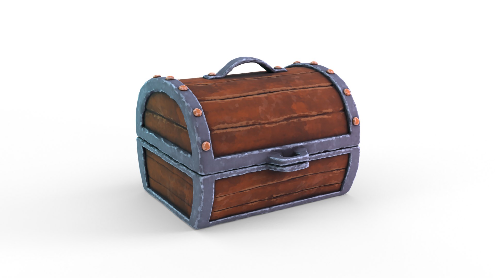 3D Style Chest Low-poly Model - TurboSquid 1765302