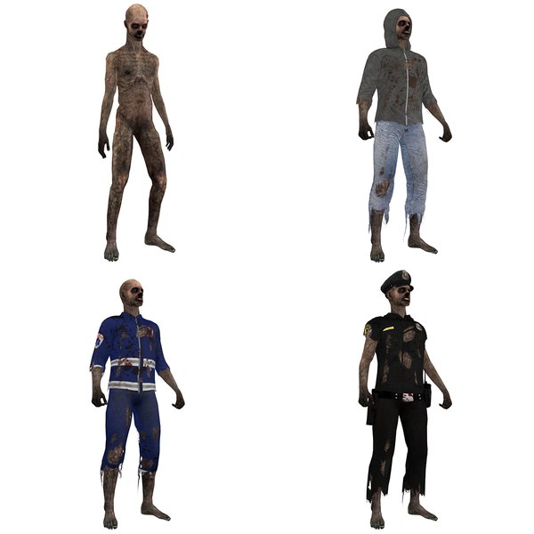 Zombie 3D Models for Download | TurboSquid
