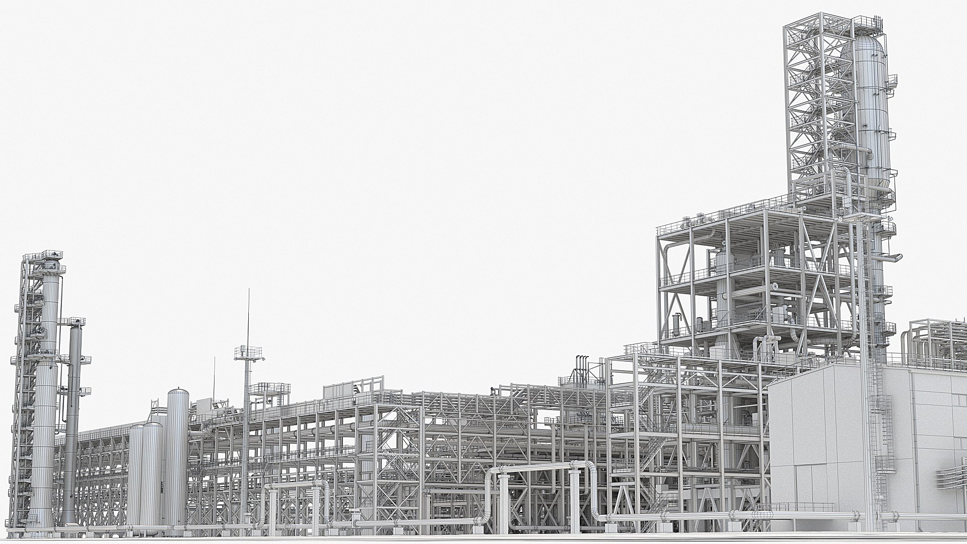 Factory Kitbash 07 3D model - TurboSquid 1888183