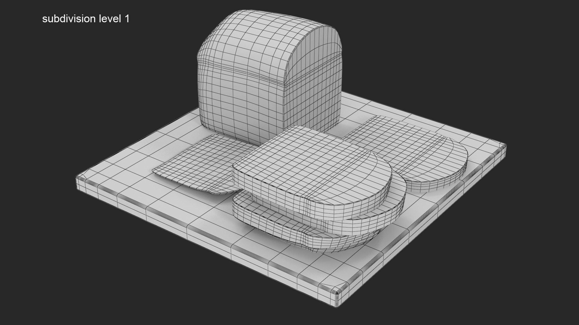 loaf sliced bread 3d model