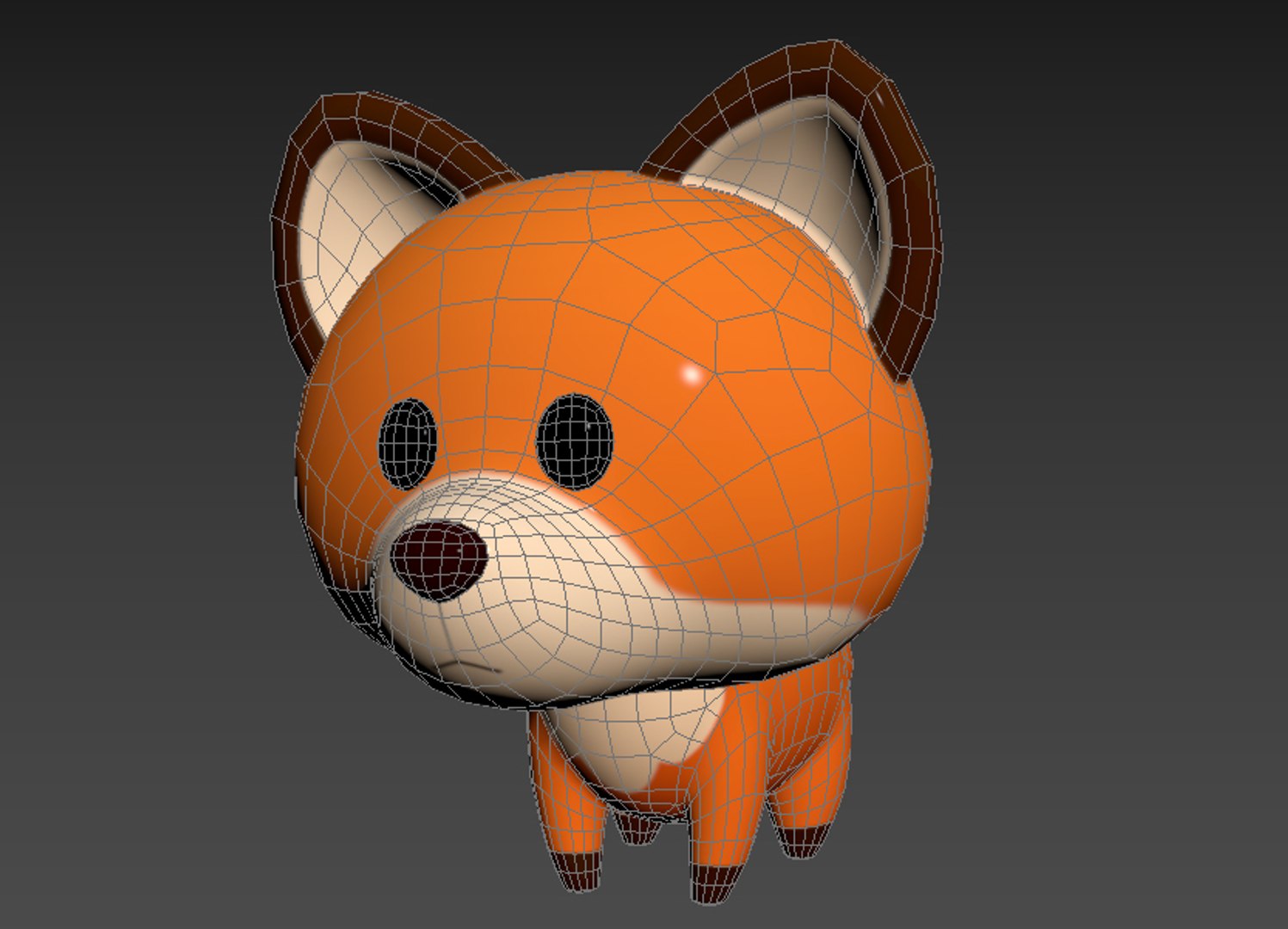 Fox Character 3D Model - TurboSquid 1645700