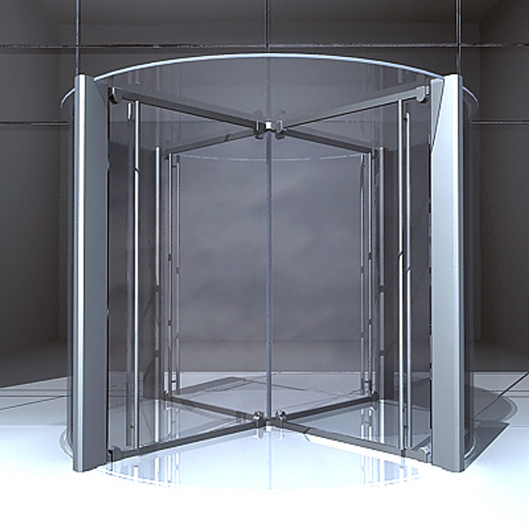 Revolving Door 3d Model