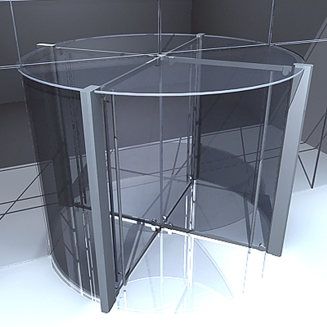 Revolving Door 3d Model
