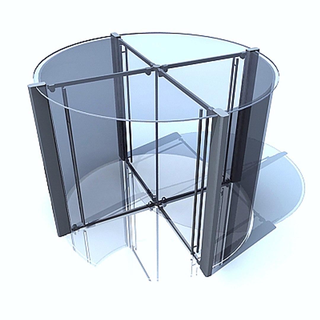 Revolving Door 3d Model